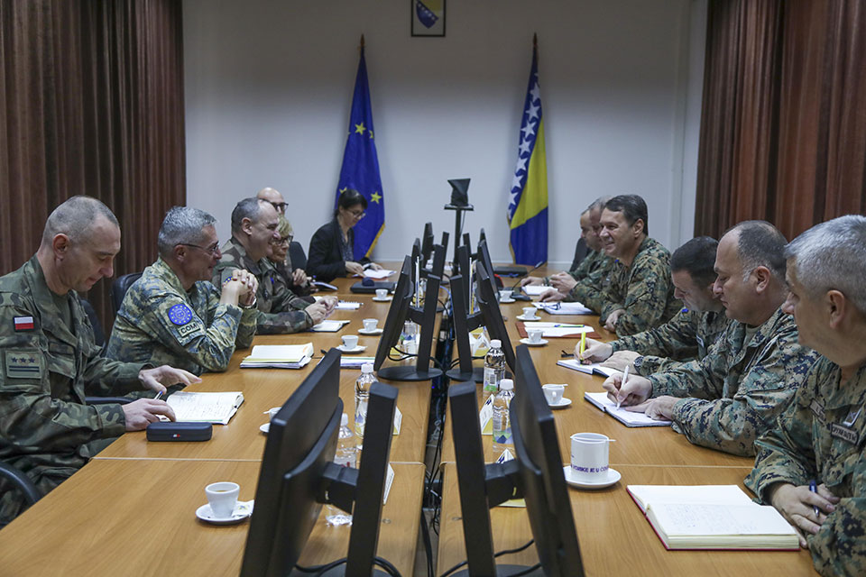 European Union Force in BiH - Visit of EUFOR’s Operational Commander ...