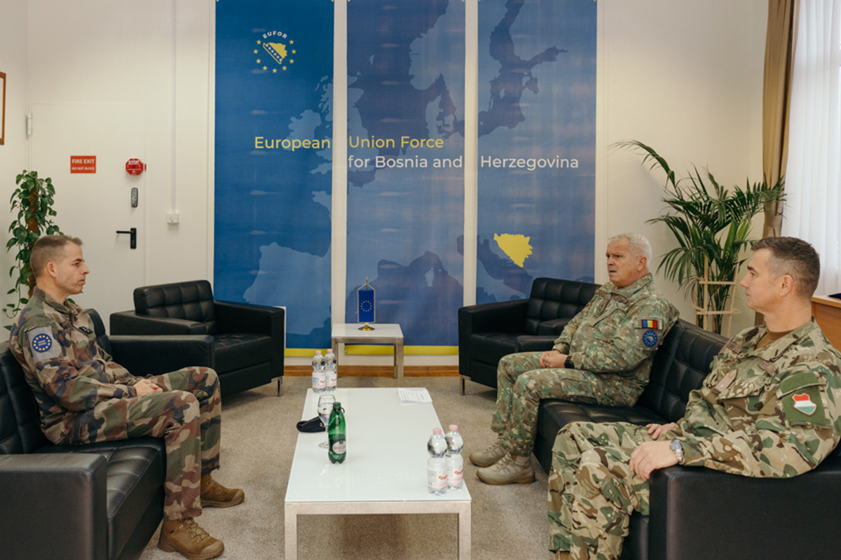 European Union Force in BiH - Lieutenant General Pinon de Quincy Visits ...
