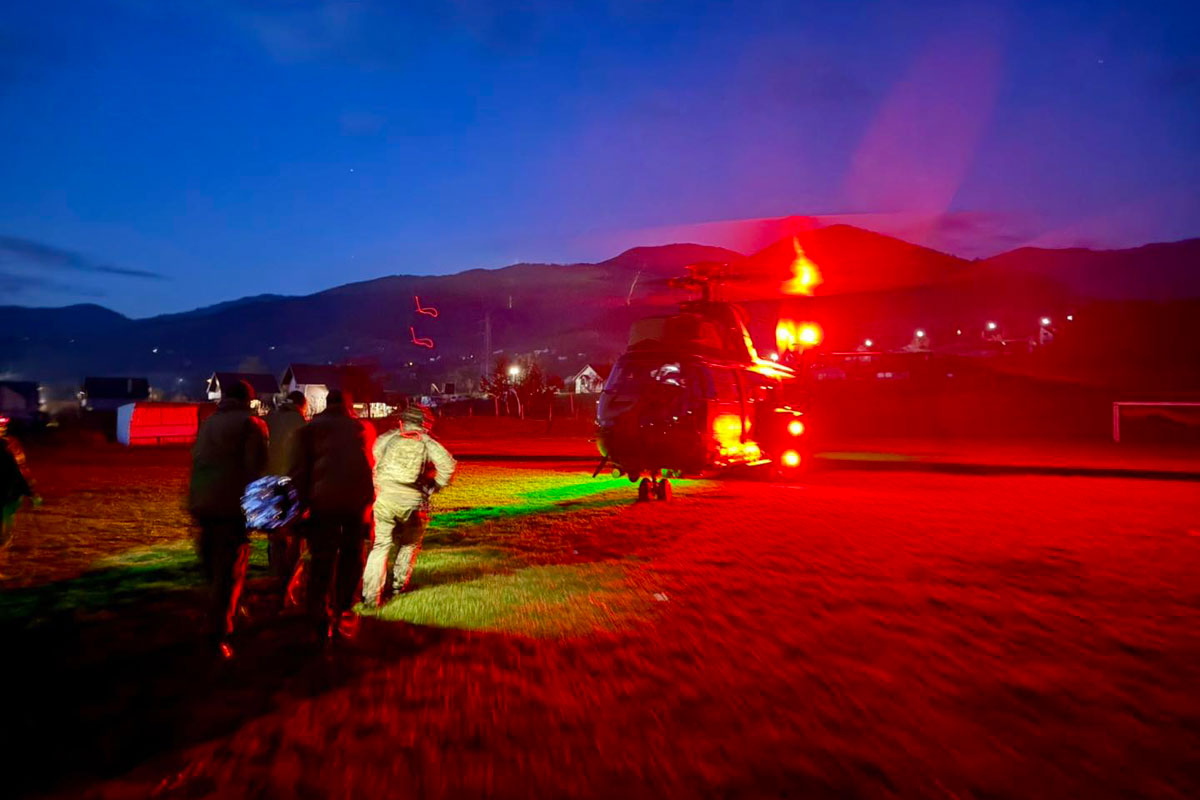 European Union Force in BiH - EUFOR Aviation Detachment – First Night ...