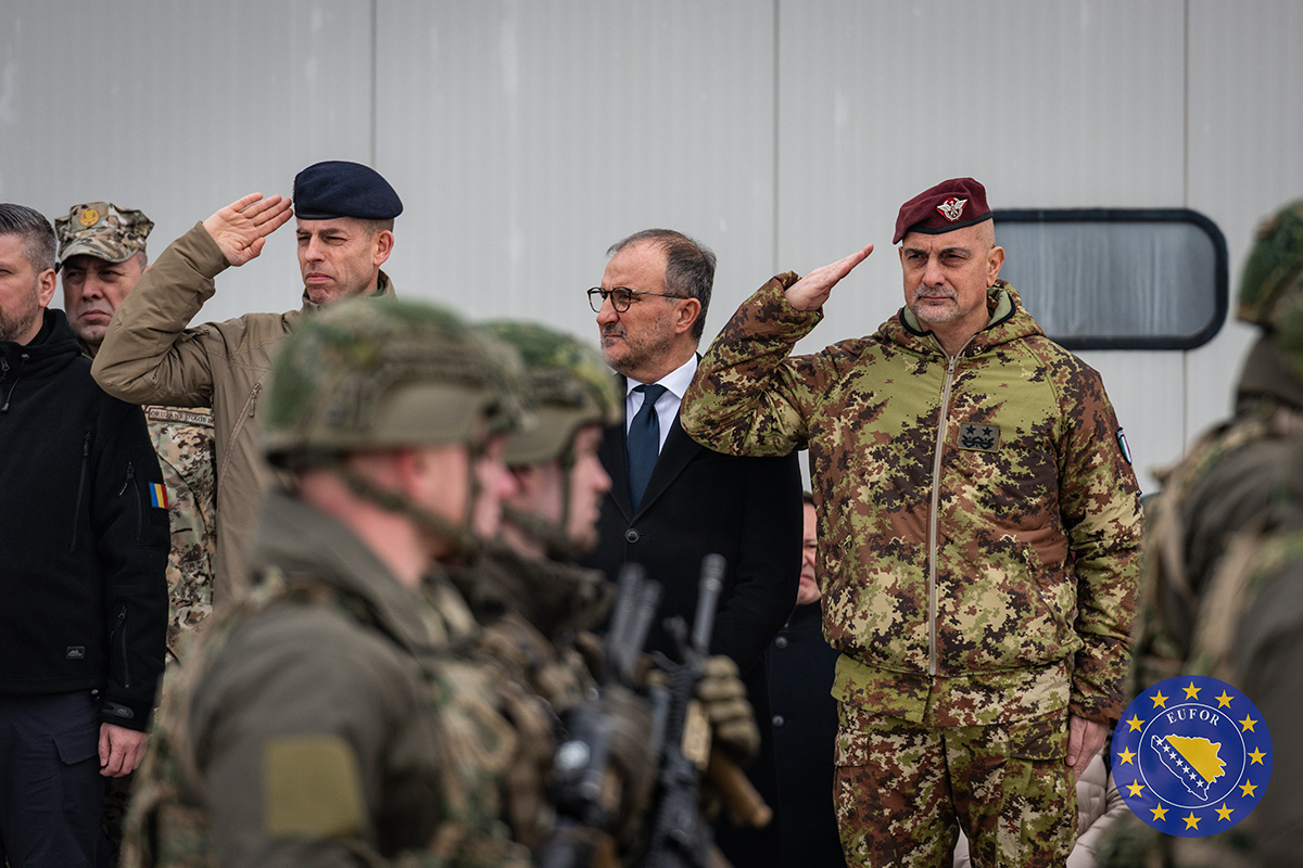 European Union Force in BiH - Svečanost primopredaje dužnosti ...