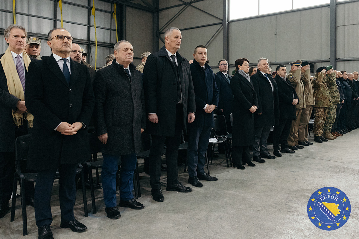 European Union Force in BiH - Svečanost primopredaje dužnosti ...